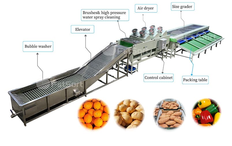 How to sort green pepeers