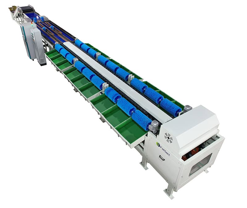 Avocado Washing Drying Waxing Grading Line