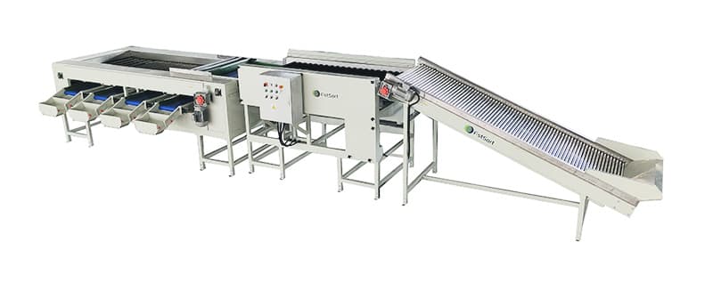 Potato Cleaning and Grading Machine